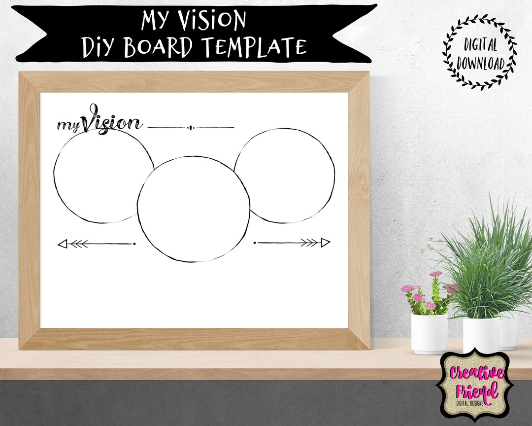 My Vision Board | 2025 Goals | Goal Setting | Motivational Board | New ...