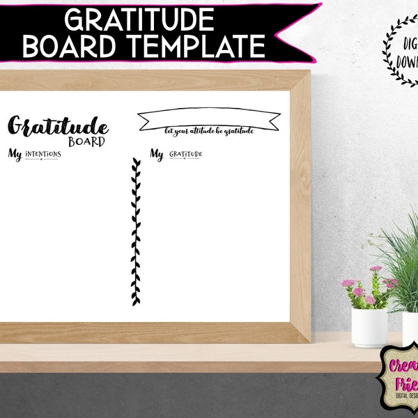 Gratitude Board - Etsy