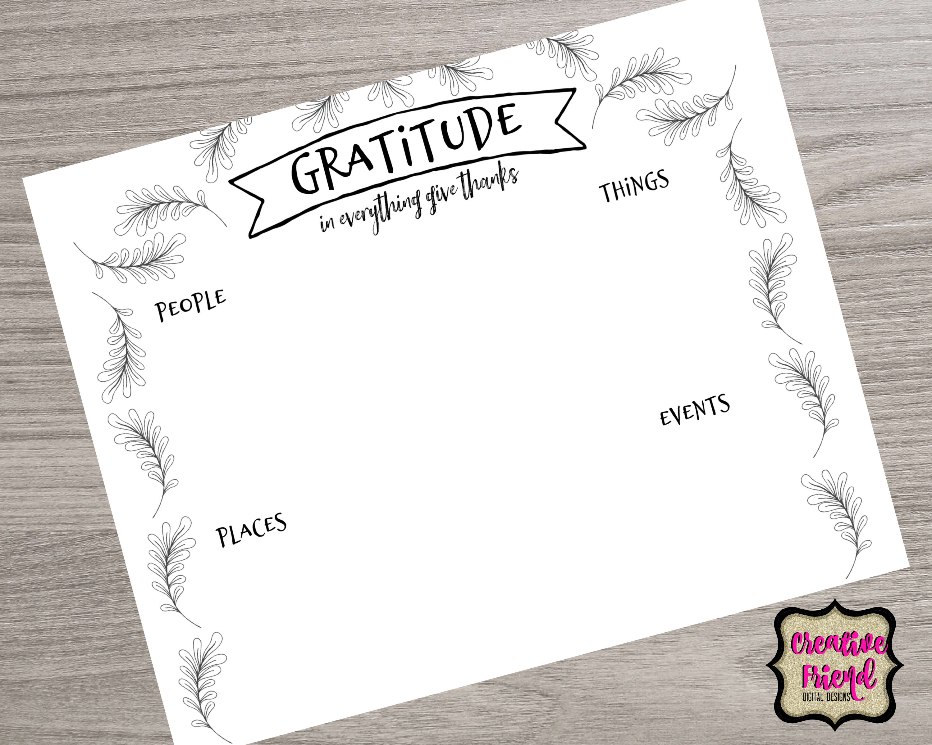 Be GRATEFUL Board | Positive Focus & Goal Setting | Positive Board ...
