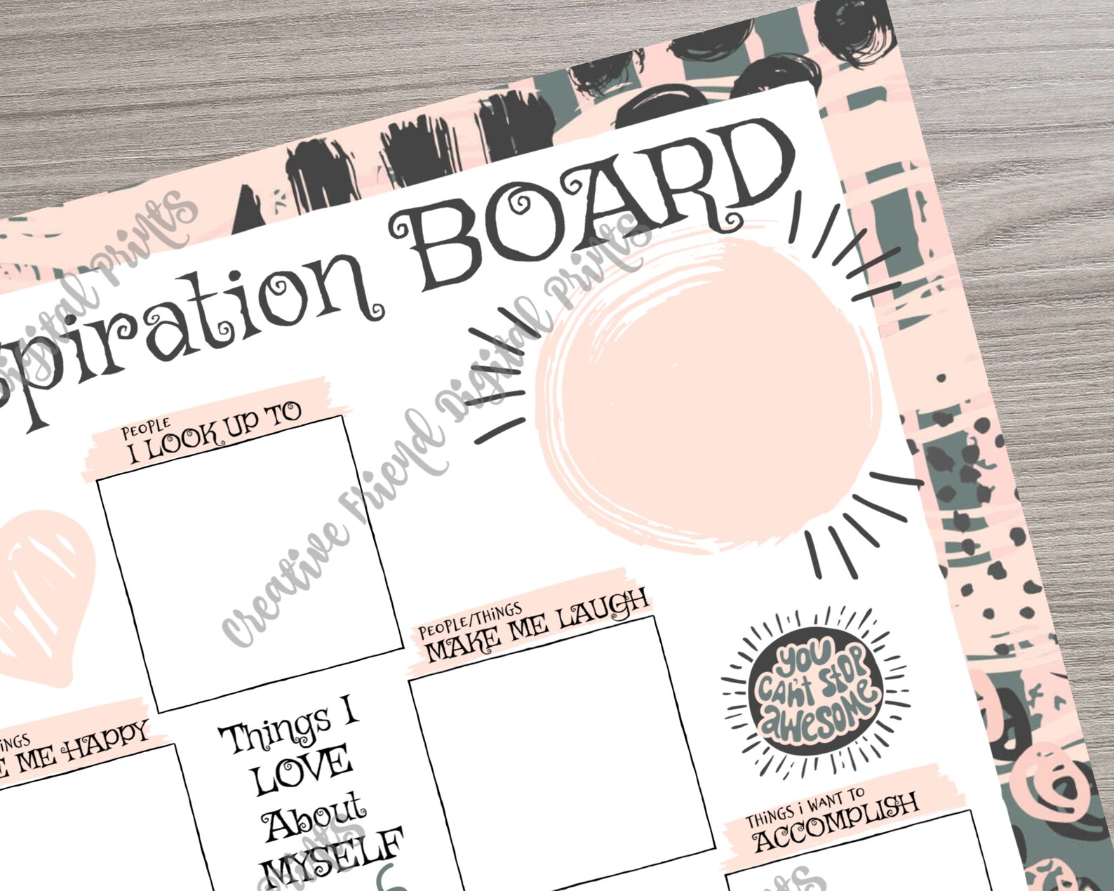 Inspiration Board Dream Board Motivational Board Things That Inspire ...