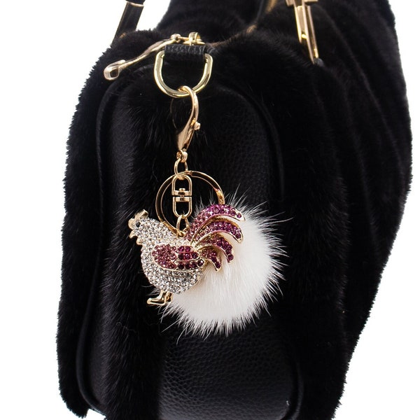 White Rooster Plush - Etsy