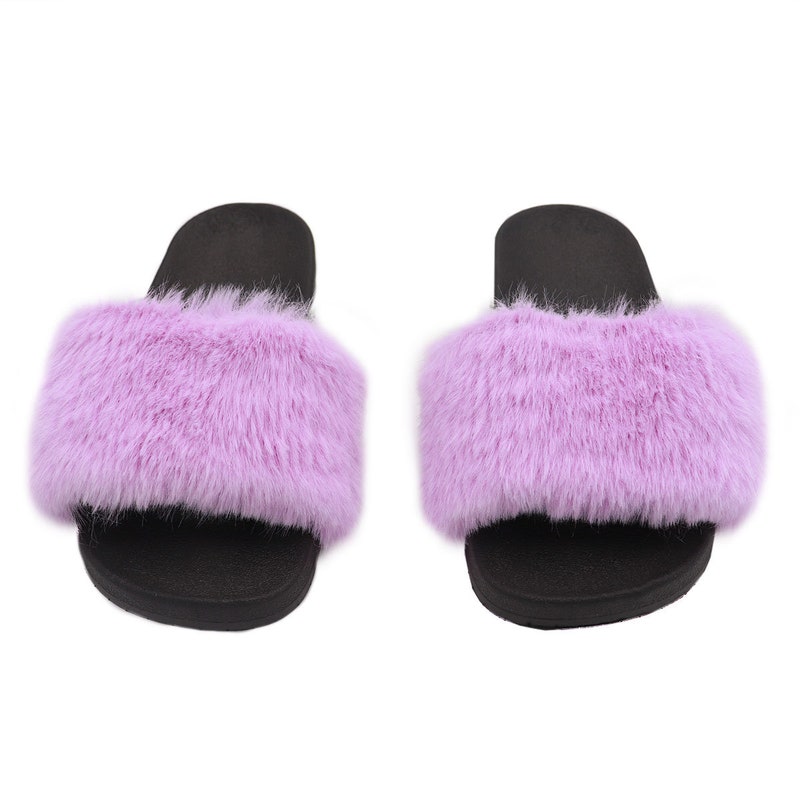 Furry Slides - Etsy
