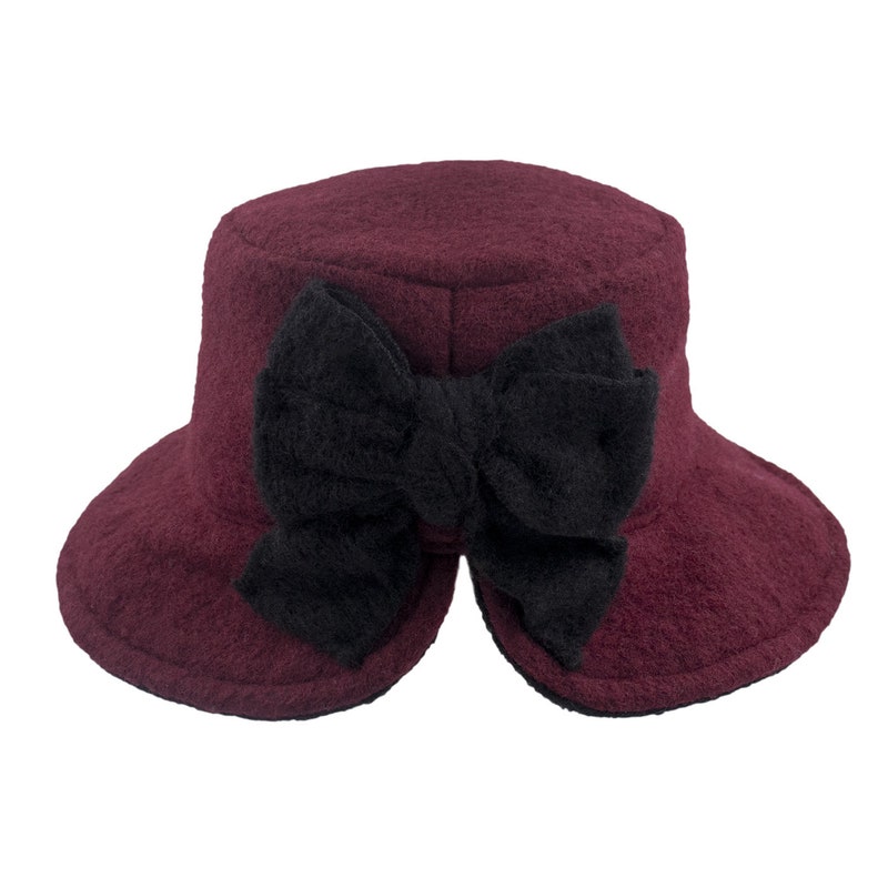 Brimmed Wool Hat - Etsy