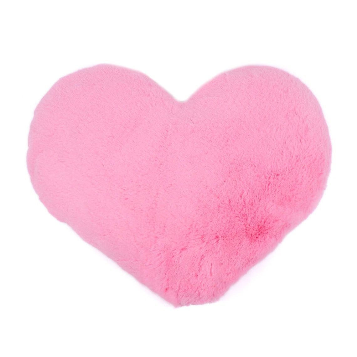 Faux Fur Heart Shaped Pillow Fluffy Fur Pillow Luxury Soft | Etsy