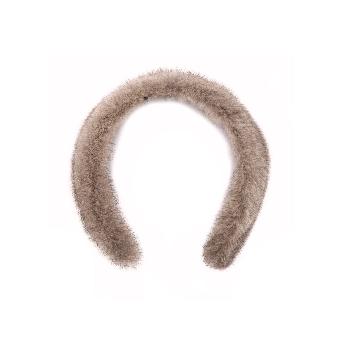 Real Mink Fur Hairband Fashion Hair Accessory Mink | Etsy