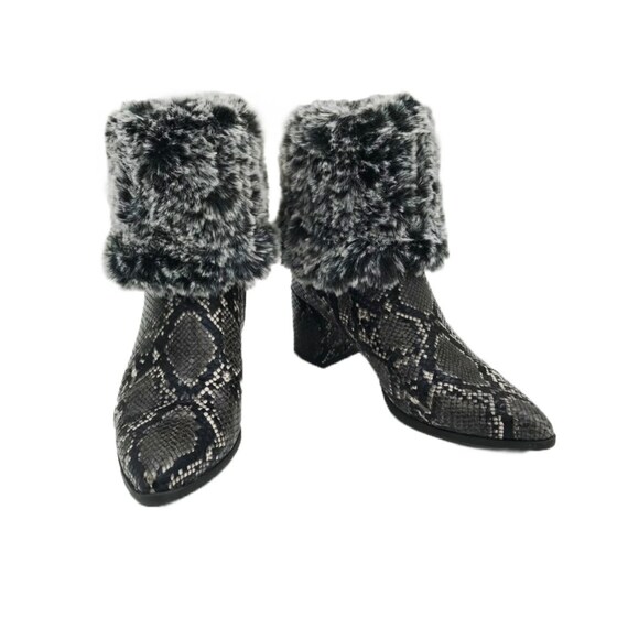 Surell Faux Fur Fluffy Boot Cuffs Coat & Jacket Cuffs - Etsy