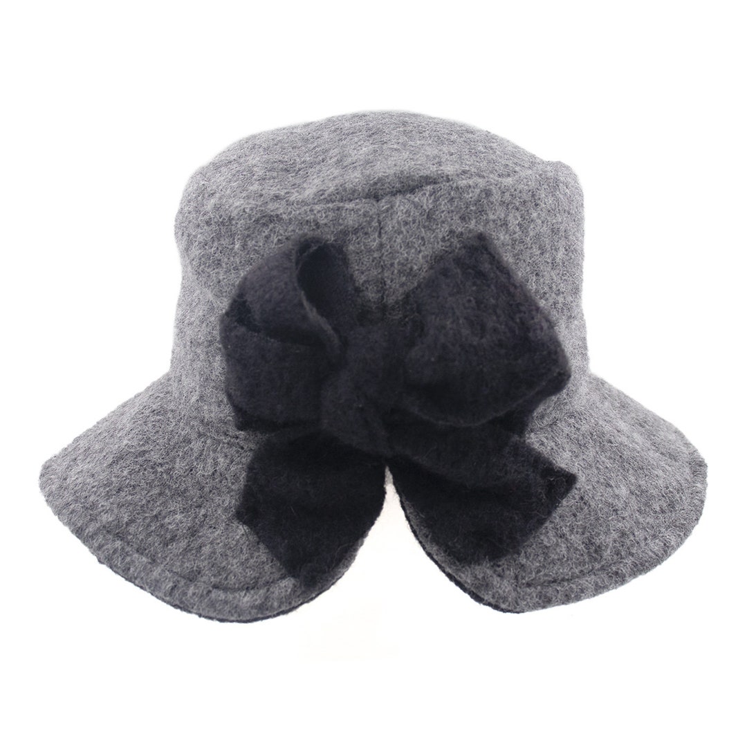 Wool Split Brim Hat - Italian Made Women's Hat - Winter Spring Fall Hat ...