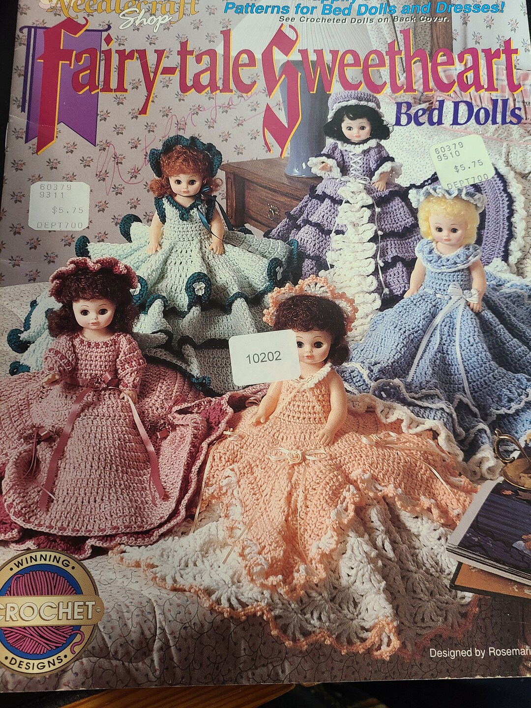 Fairy Tale Sweetheart Bed Dolls to Crochet - Crochet Patterns - Etsy