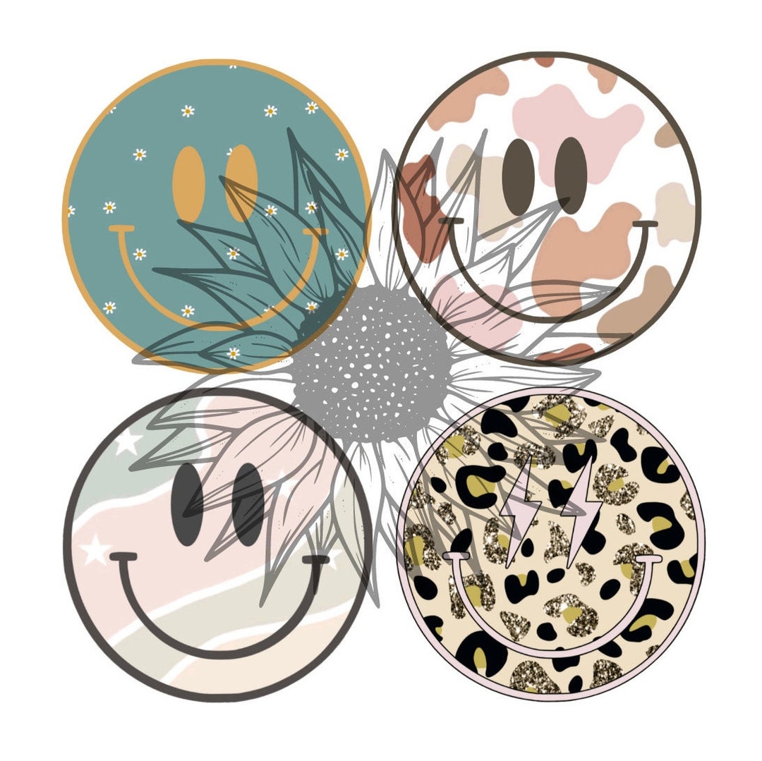 Smiley Cardstock Round Digital Downloads | Cardstock Image for Freshies ...