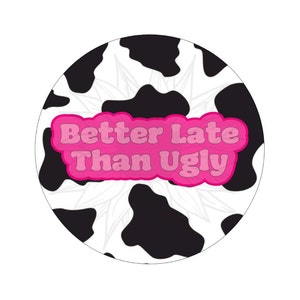 Running Late Cardstock Round Digital Downloads | Cardstock Image for ...