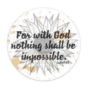 Bible Verses Cardstock Round Digital Downloads | Cardstock Image for ...