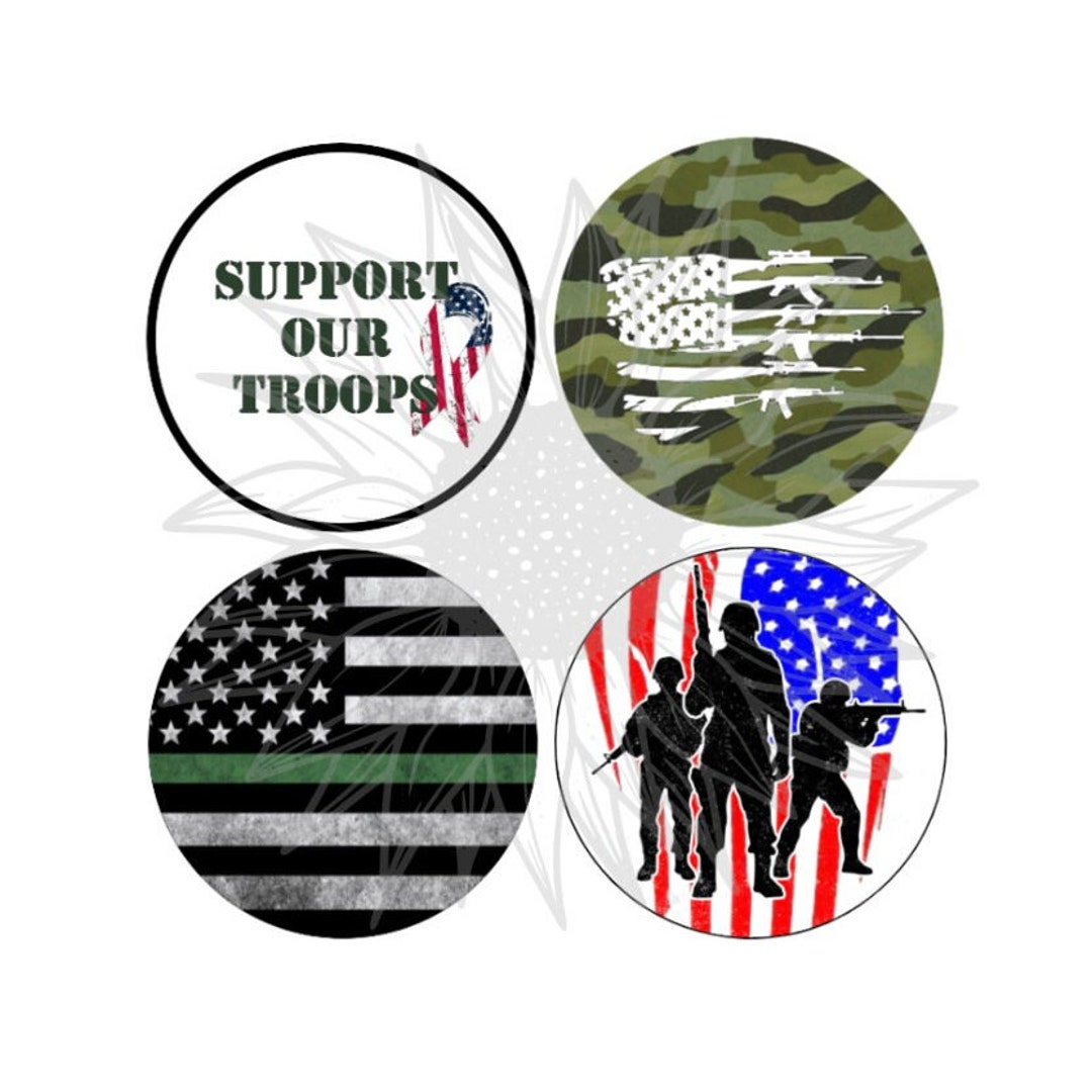 Military Cardstock Round Digital Downloads | Cardstock Image for ...