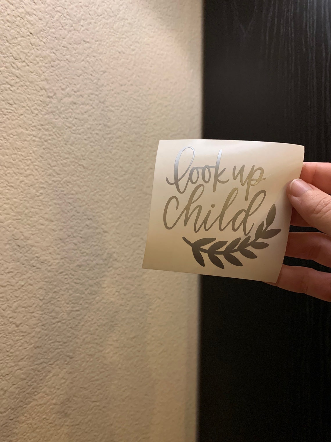 Look up Child - Durable Hand-lettered Vinyl Sticker Decal for Laptop ...
