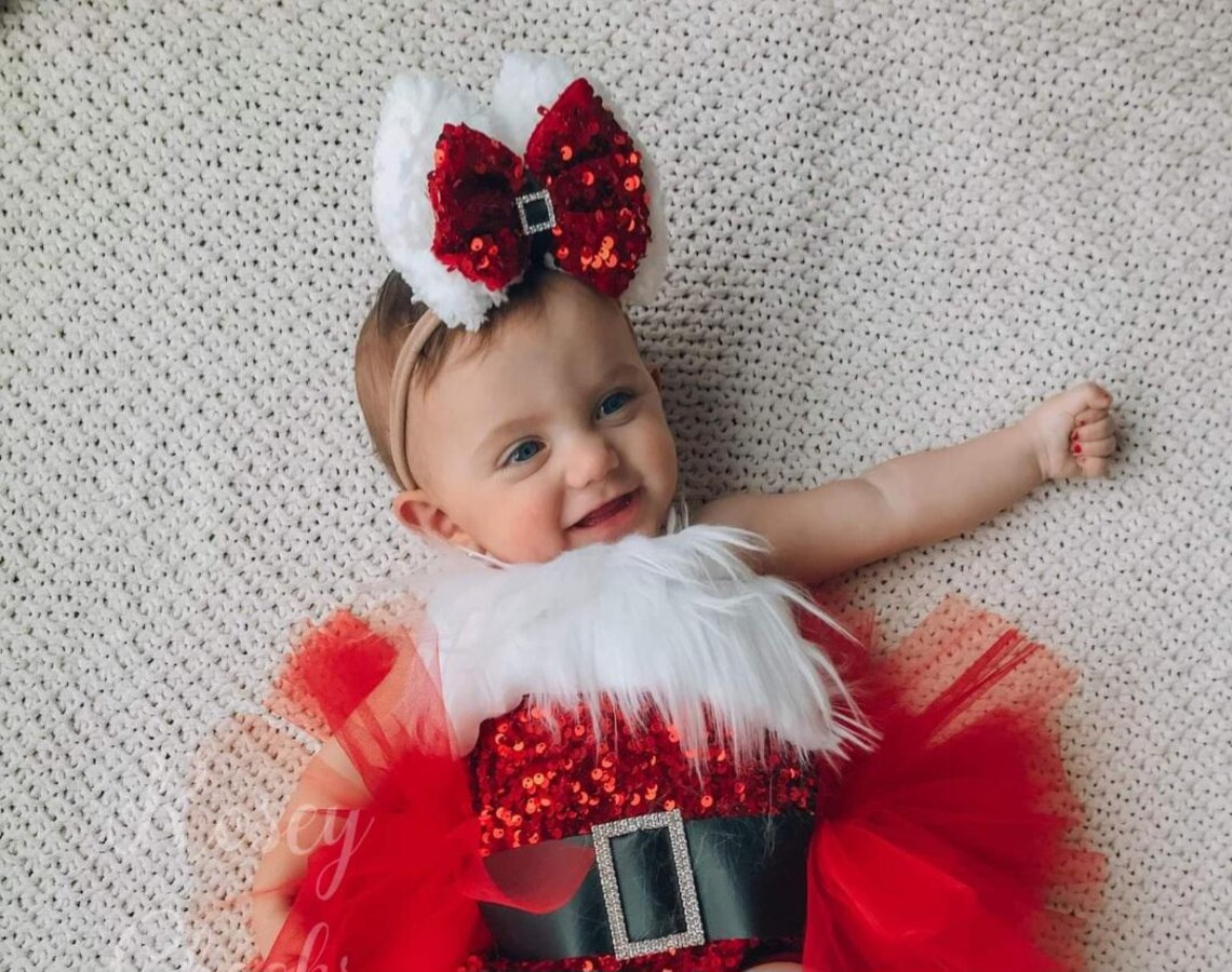 Santa Baby Costume Pageant Outfit for Youth Girls and Infants - Etsy