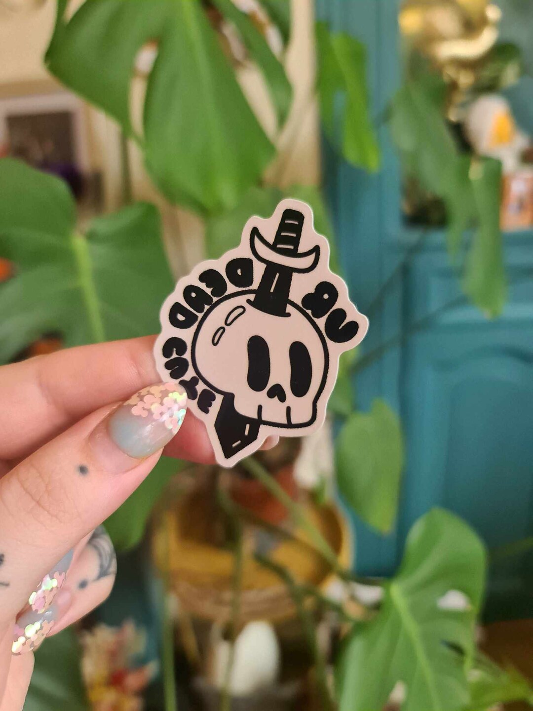 Ur Dead Cute Temporary Tattoo - Etsy
