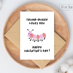 Fingerprint Card, Thumbprint, Happy Birthday Party, Thumb Buggy ...