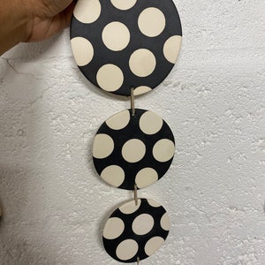 Spotty Ceramic Wall Hanging - Etsy