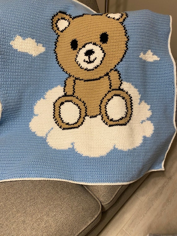 Happy Bear Pattern in Single Crochet - Etsy