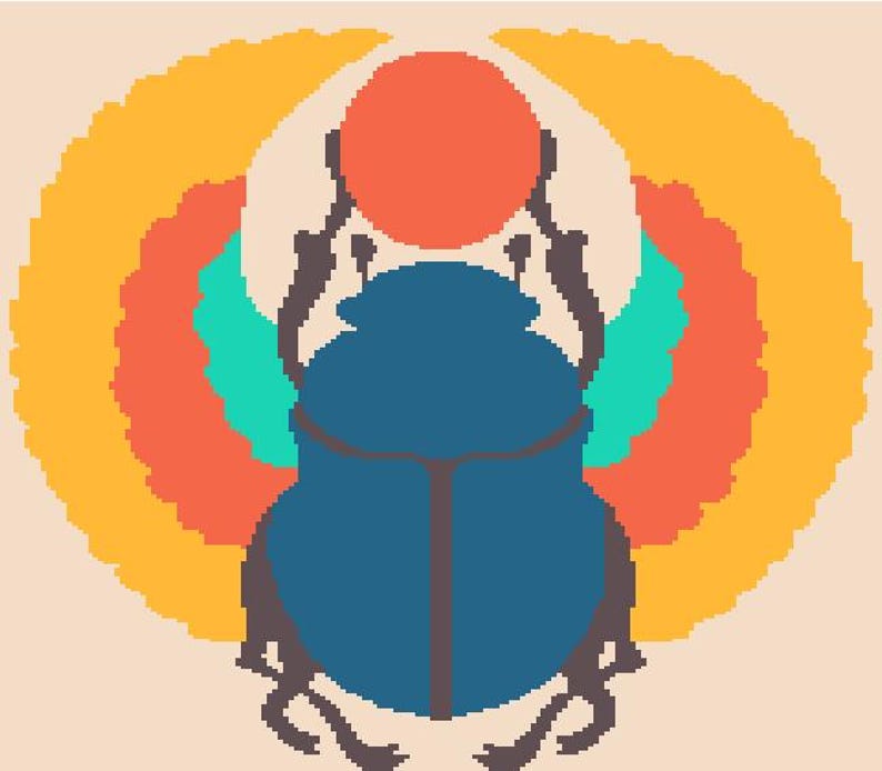 Scarab Baby Blanket PDF Pattern - Etsy