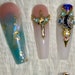 Glowy Moon Press on Nails - Etsy
