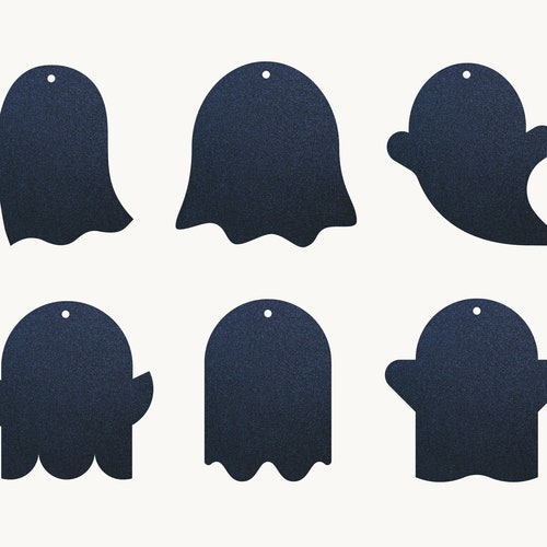 Ghosts Earring Bundle SVG Ghost Shapes Earrings SVG Faux - Etsy