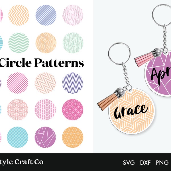 Circle Patterns Svg - Etsy