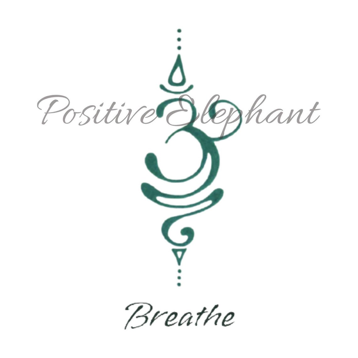 Breathe Symbol Sanskrit Png Digital Download - Etsy