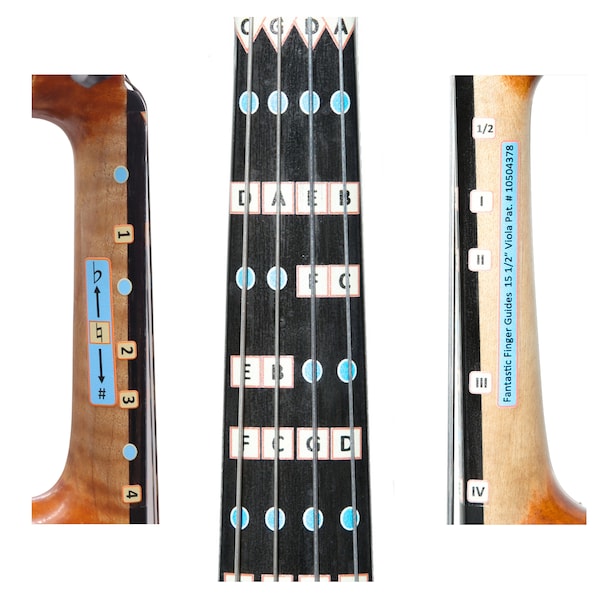 Viola Finger Chart - Etsy