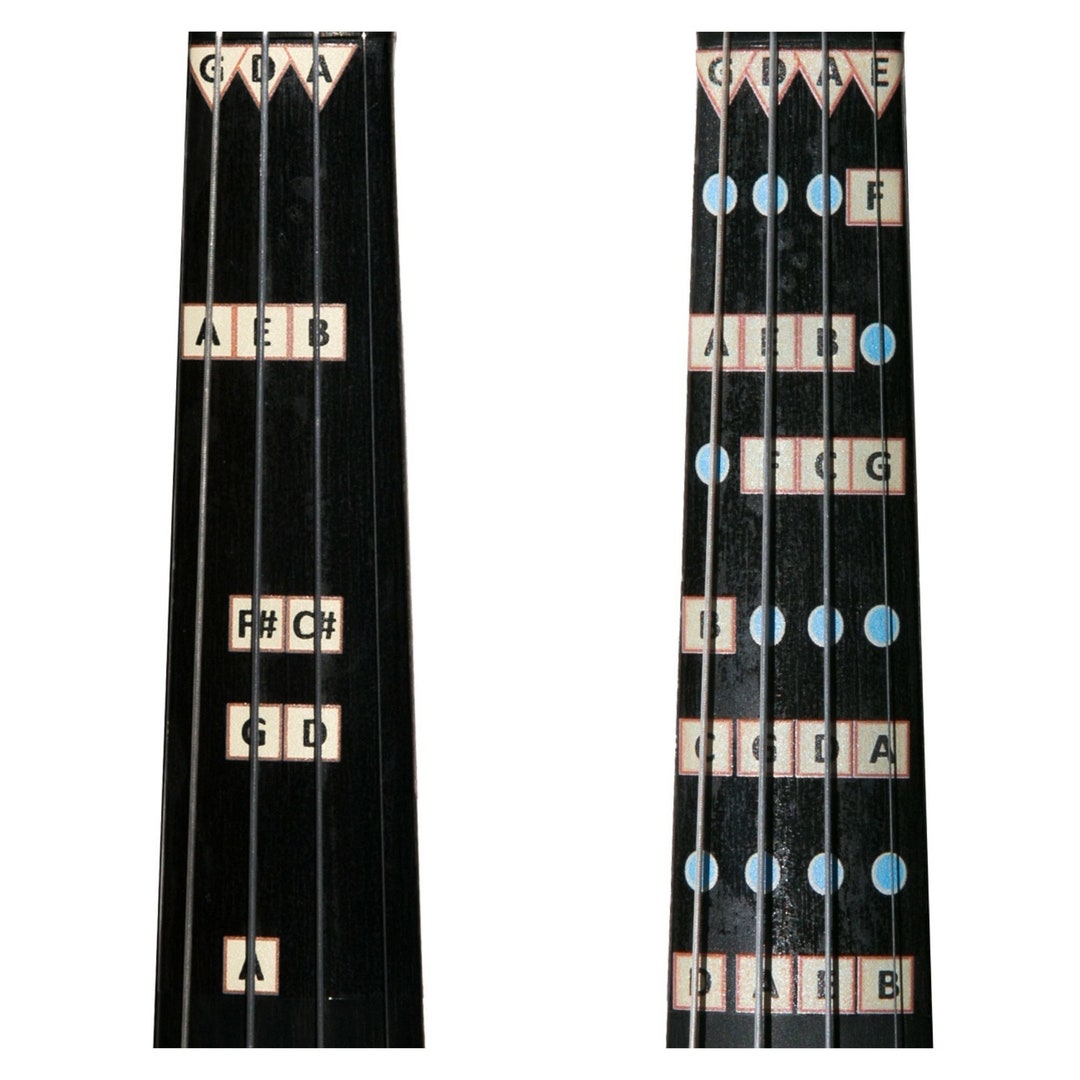 Fantastic Finger Guide for Violins - Fingerboard and Fretboard Stickers ...