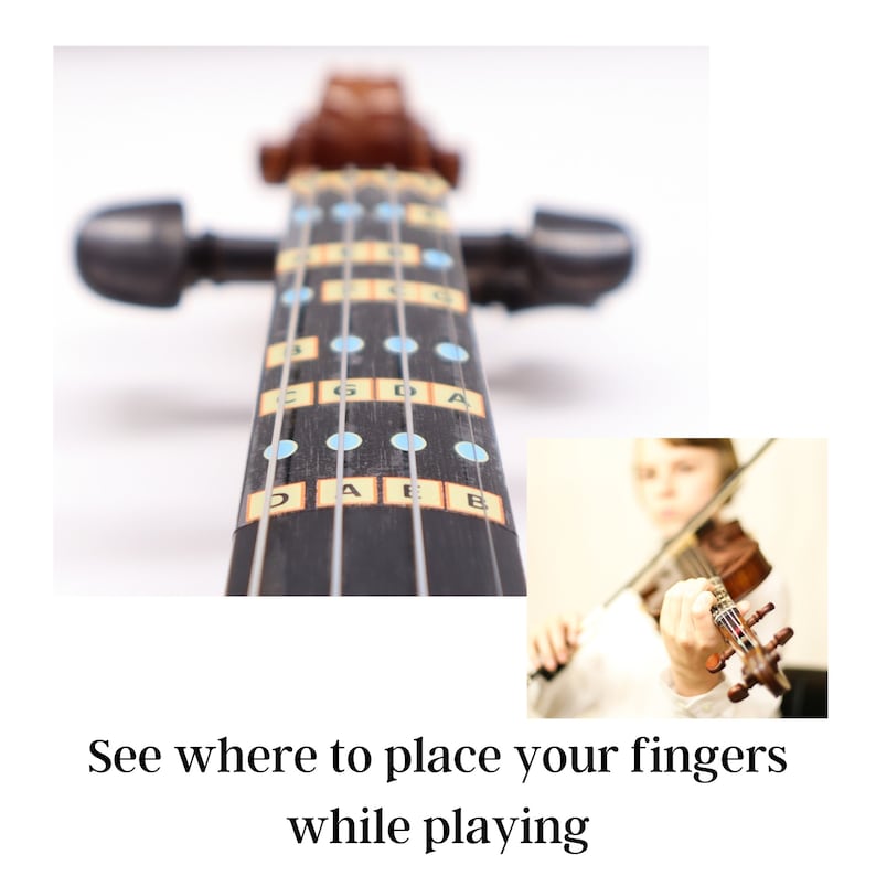 Fantastic Finger Guide For Violins Music Accessories For Etsy