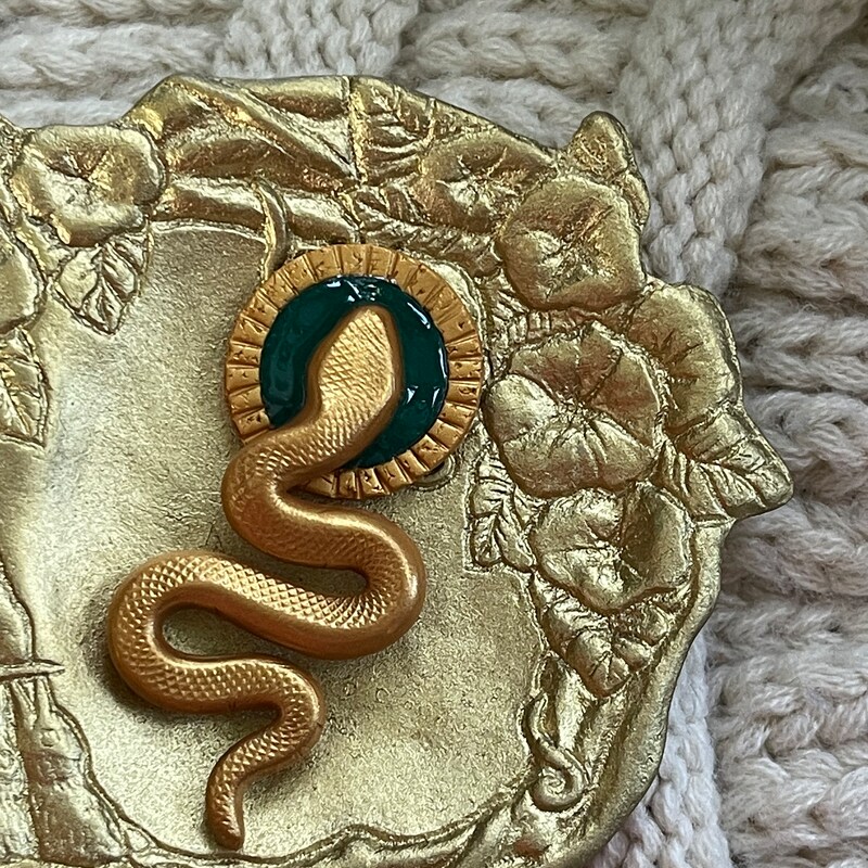 Snake Brooch - Etsy