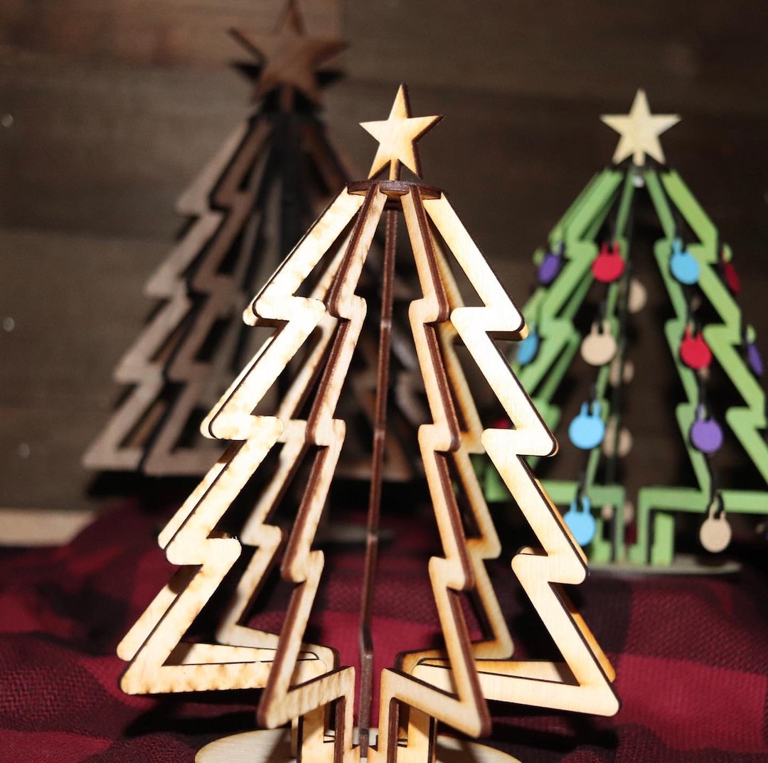 3D Christmas Tree Décor Digital Download - Etsy