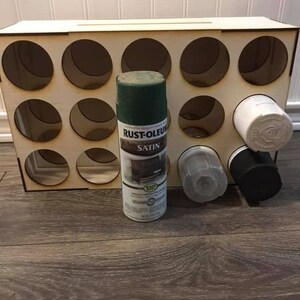 Spray Paint Can Organizer SVG and DXF - Etsy
