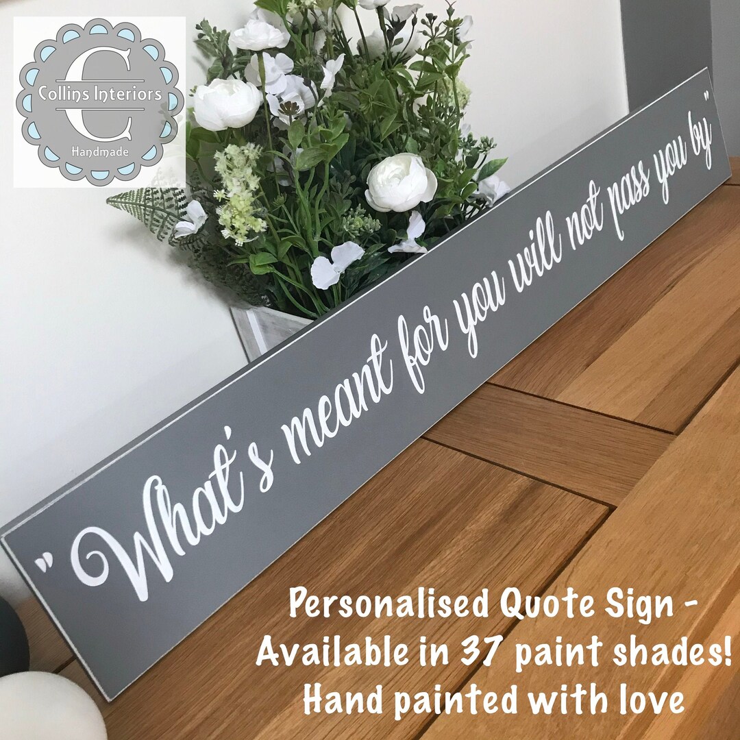 Custom Quote Sign Make Your Own Sign Hand Painted - Etsy