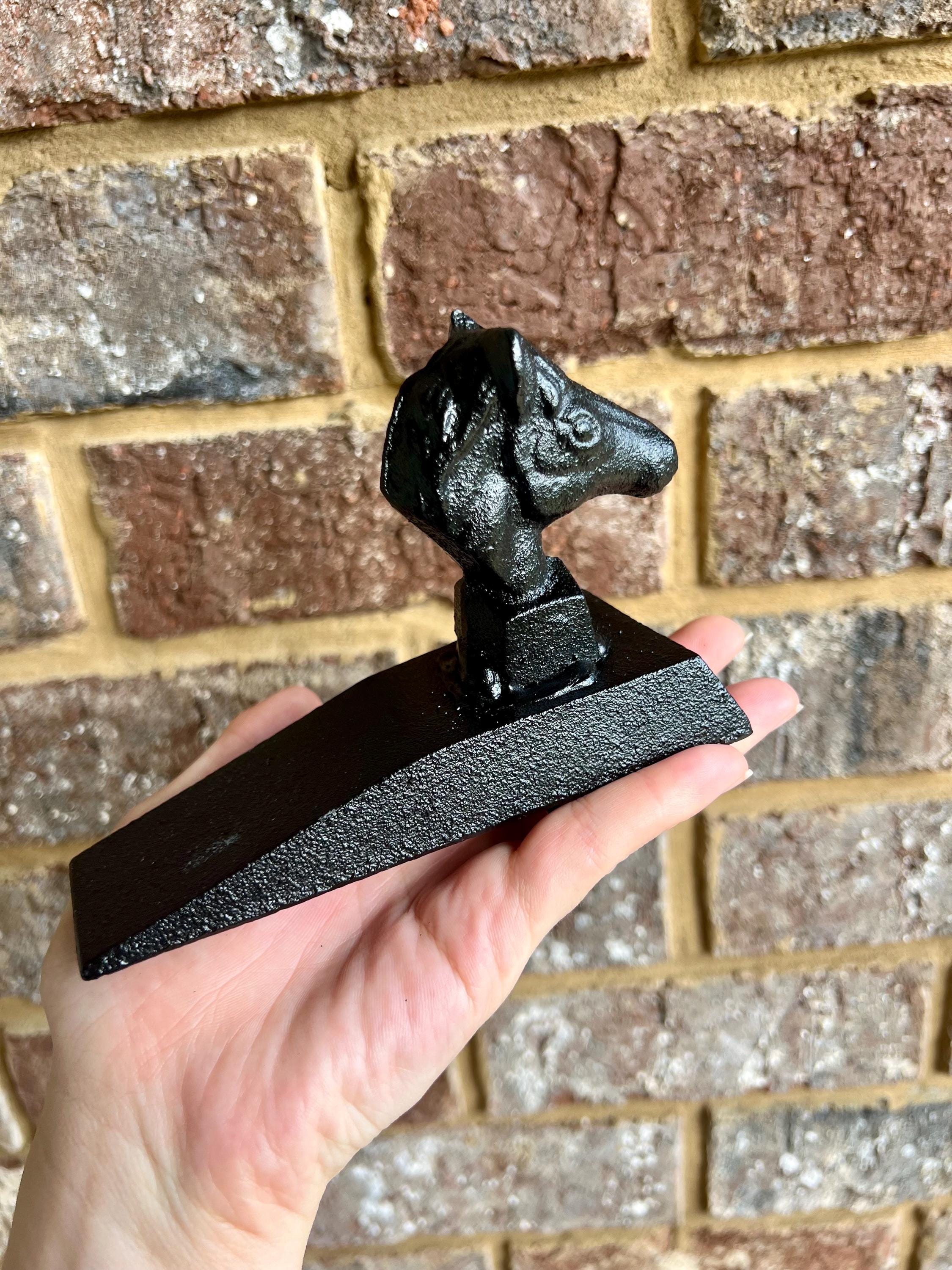 Cast Iron Animal Door Stopper (mouse, Rooster, or Horse) - Etsy