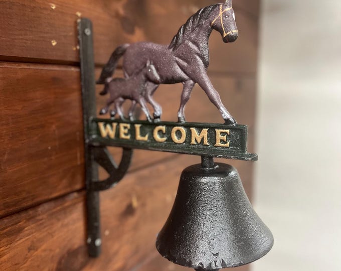 Cast Iron Door Bell Hanging Door Bell ,hanging Bell,iron Door Bell - Etsy