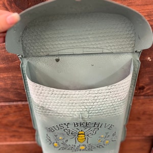 Bee Hive Floral Hanging Mail Box - Etsy