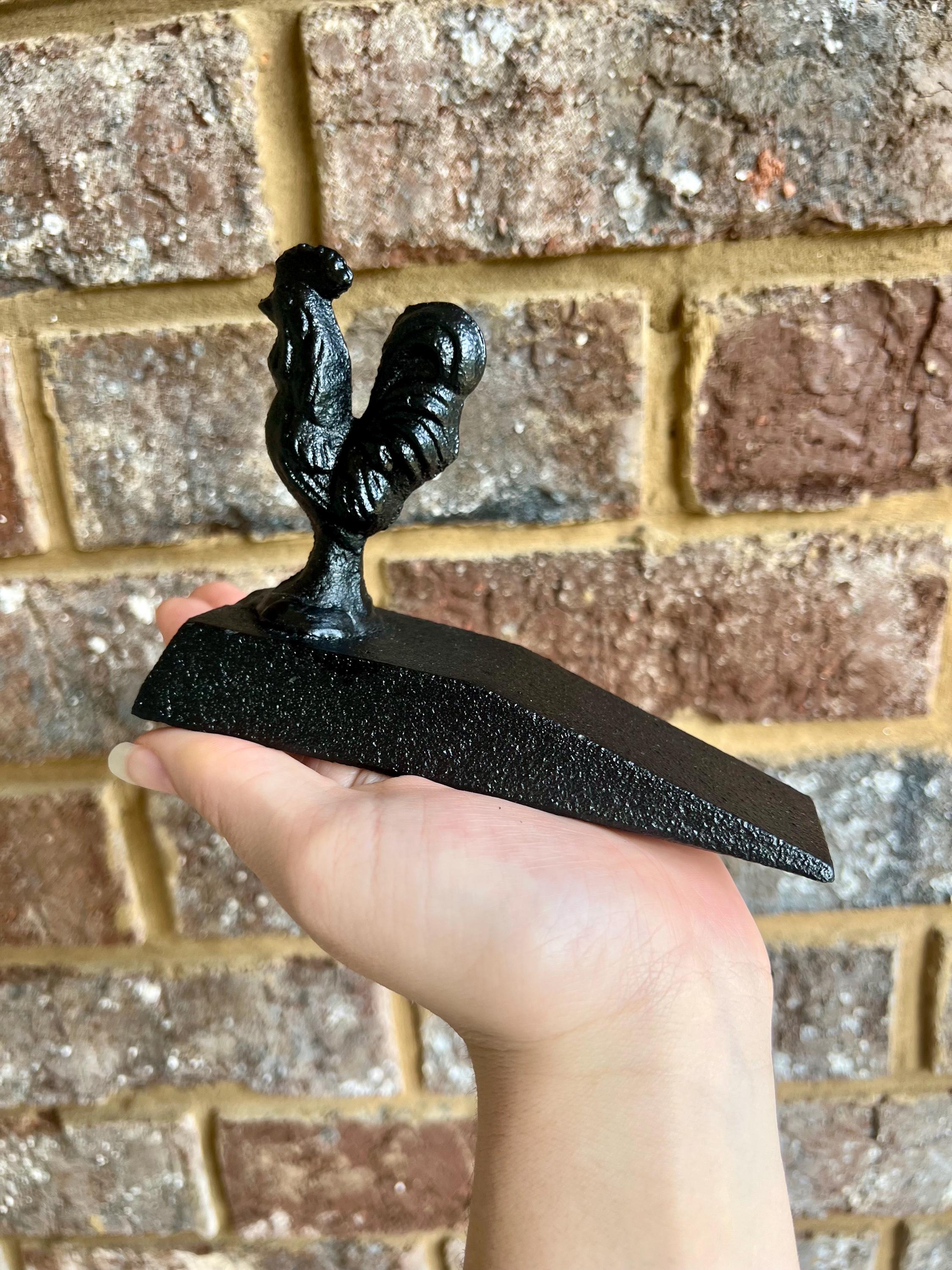 Cast Iron Animal Door Stopper (mouse, Rooster, or Horse) - Etsy