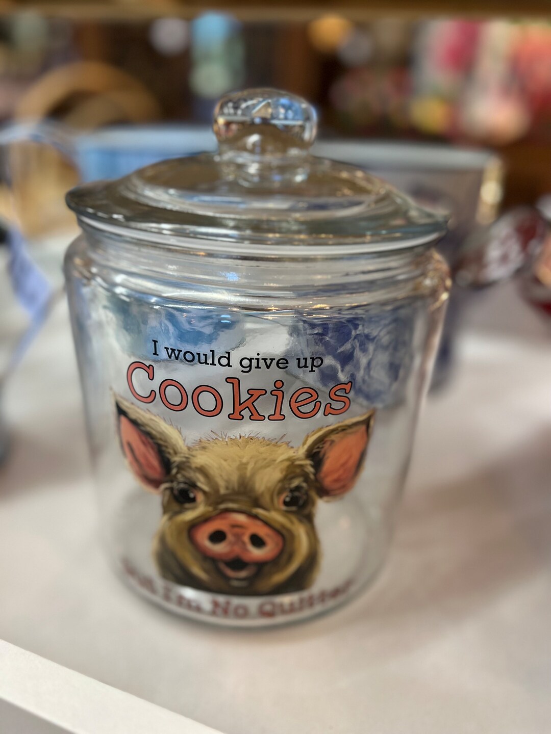 Pig Cookie Jar - Etsy