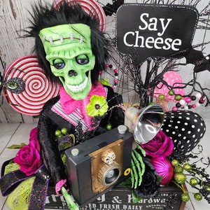 Frankenstein Centerpiece, Automated Halloween Décor, Halloween Party ...