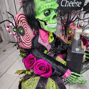 Frankenstein Centerpiece, Automated Halloween Décor, Halloween Party ...