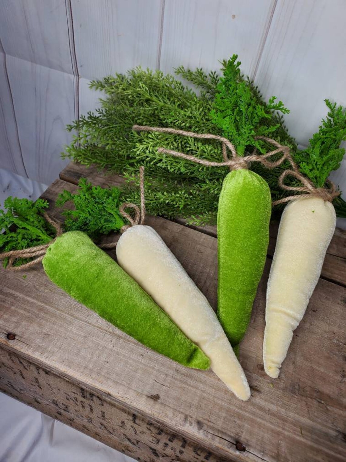Velvet Carrots Carrot Sets Spring Decor Easter Decor Bowl - Etsy