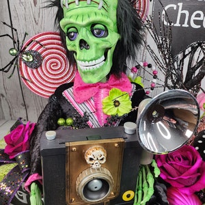 Frankenstein Centerpiece, Automated Halloween Décor, Halloween Party ...