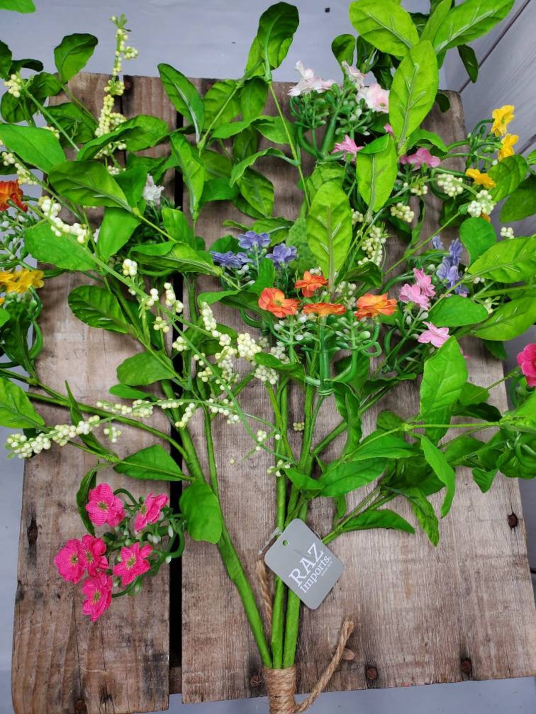 Floral Wreath Supplies, Artifical Floral Decorating Supplies, Mixed ...