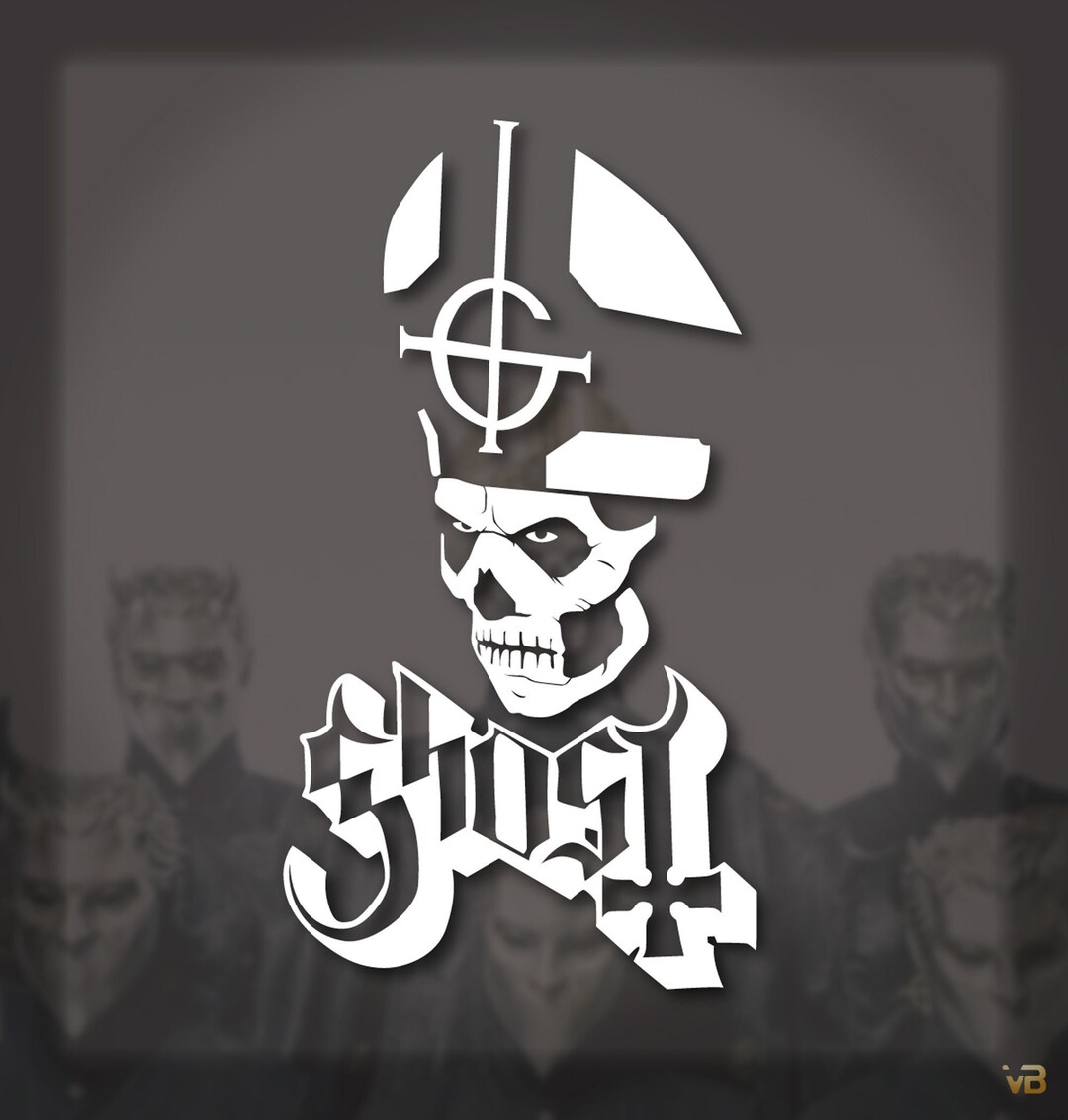 Ghost Band Decal, Church of Ghost, the Band Ghost, Vehicle Grade Vinyl ...