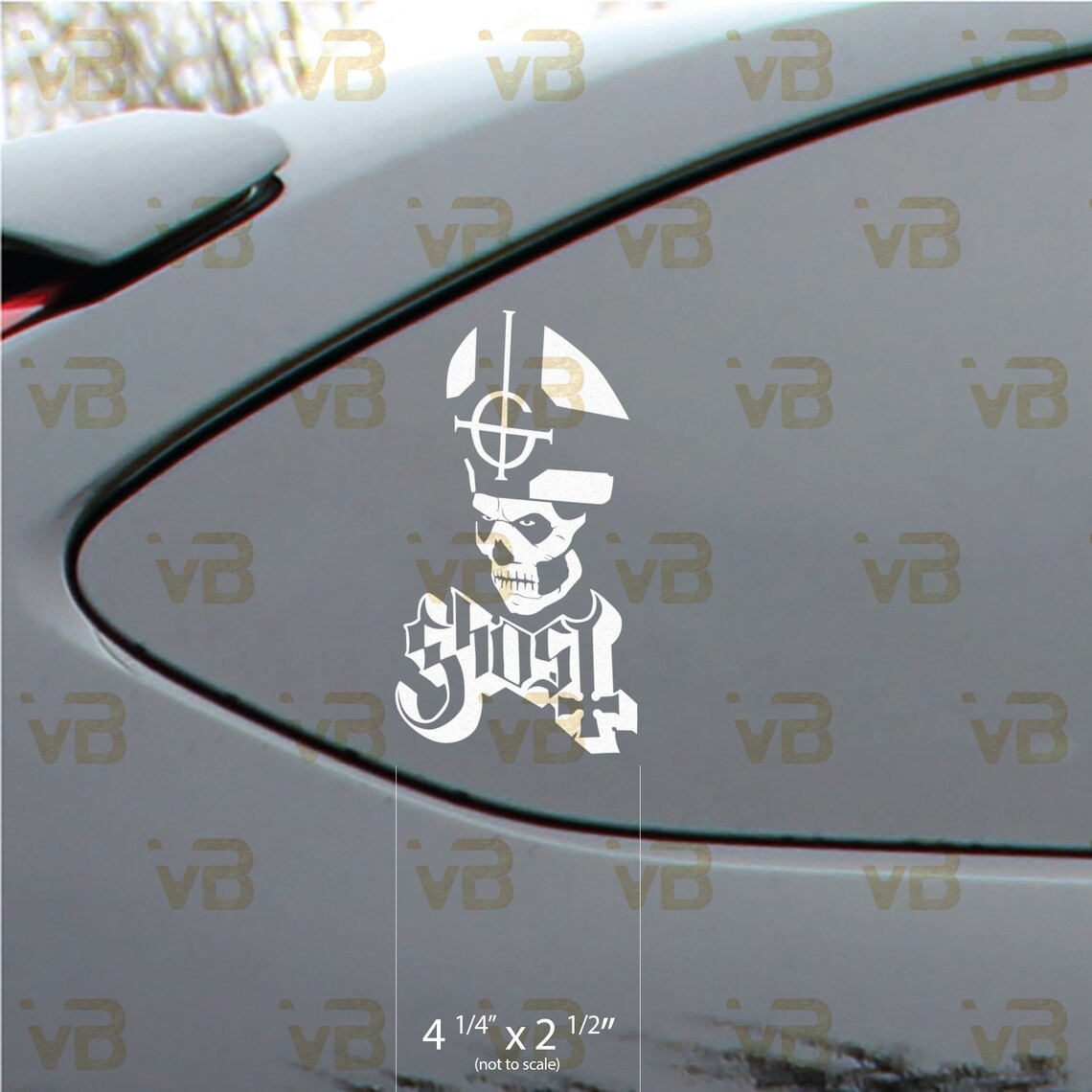 Ghost Band Decal Church of Ghost the Band Ghost Vehicle - Etsy