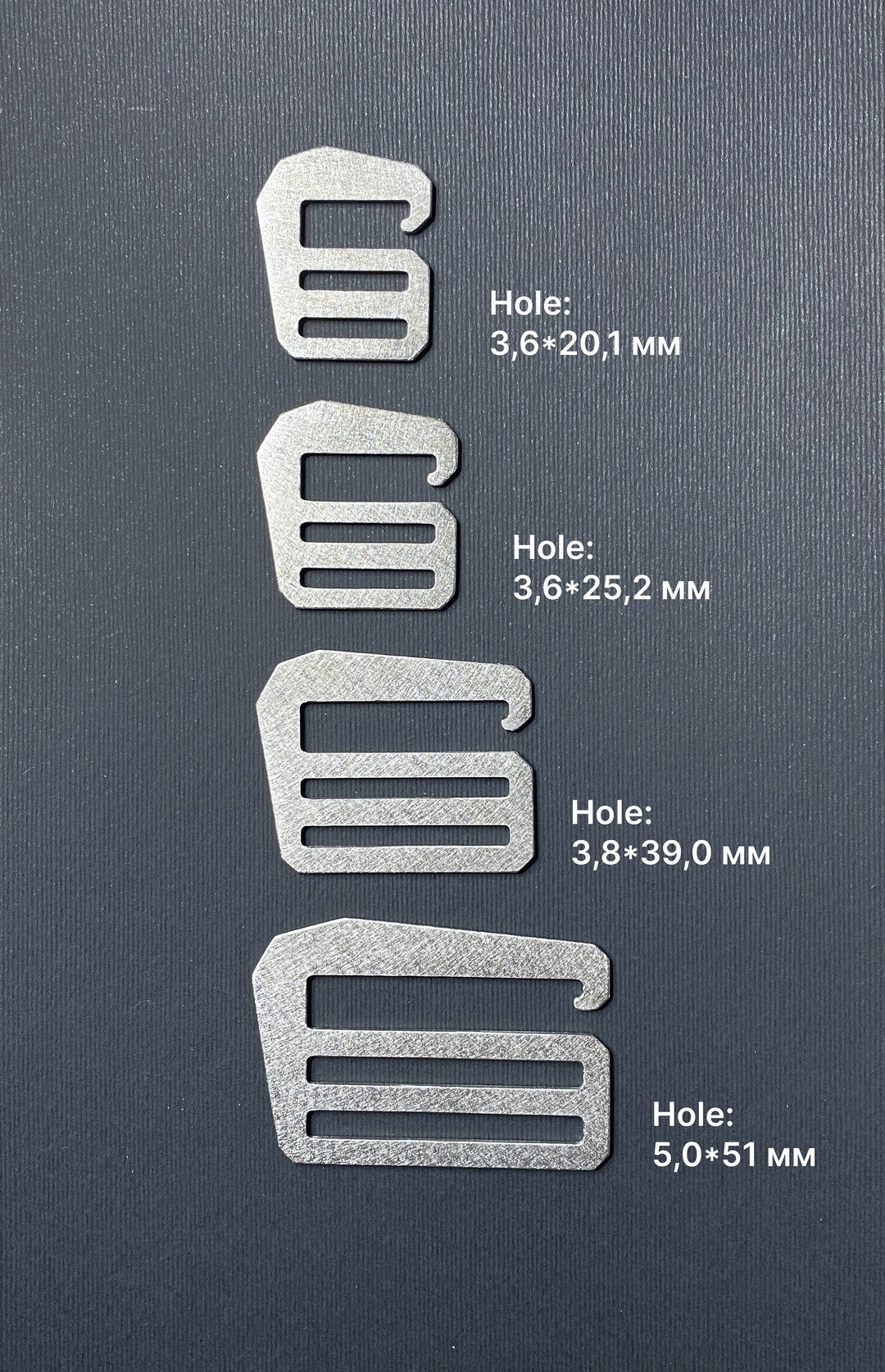 Titanium G Hook. Titanium Buckle Hook Length Adjuster. the Titanium G ...