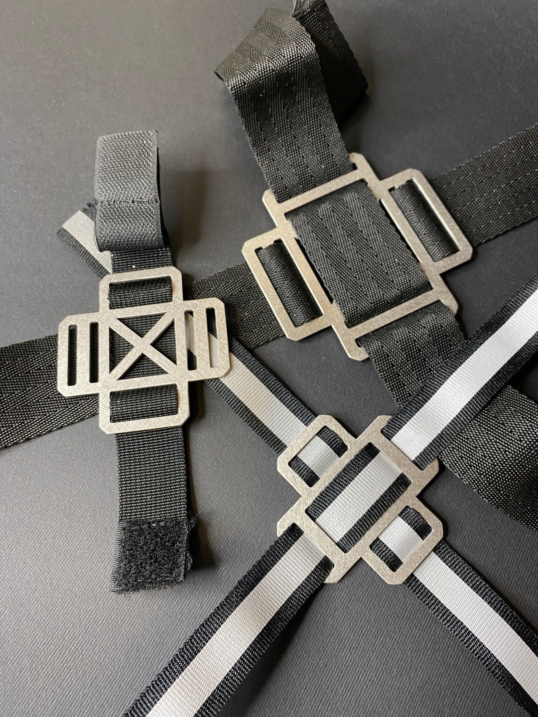 Functional Custom Titanium Belt Cross Arms. Titanium Belt Adjuster ...