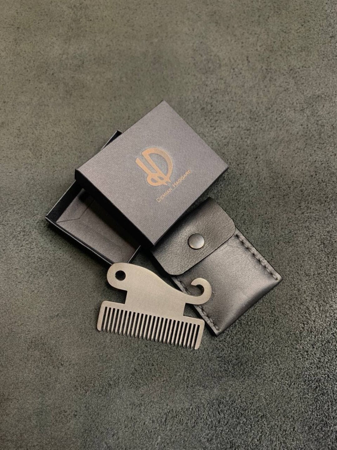 Titanium Pocket Comb. Snap-on Tools Comb. Camping Gear. Tactical EDC ...