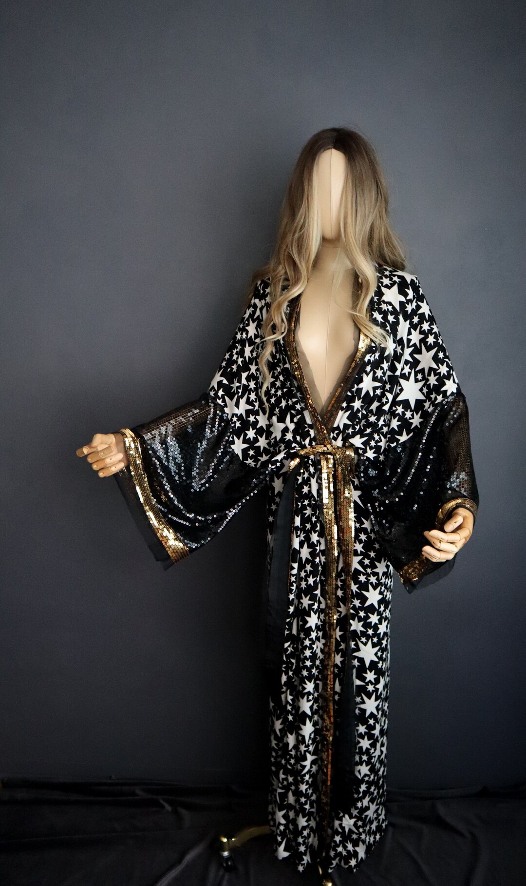 POOL Party Robe - Poolside Coverup - UNIQUE Pool Party Kimono Handmade ...